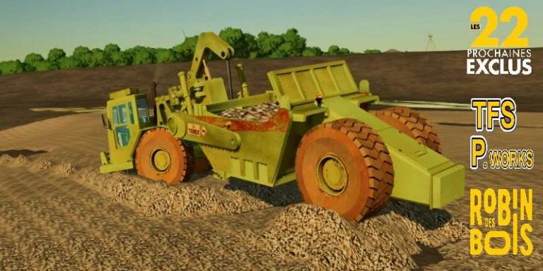 TEREX IBH TS 24B v1.0 FS22 Mod | Farming Simulator 22 Mod