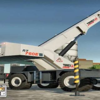 TEREX RT 760E v1.0 FS22 Mod | Farming Simulator 22 Mod
