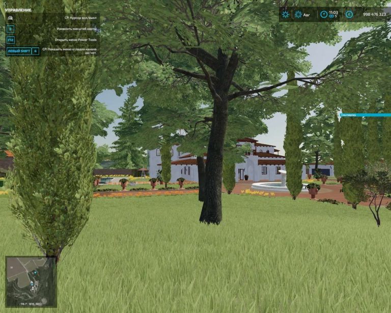 Toscana - Mansion v2.5 FS22 Mod | Farming Simulator 22 Mod