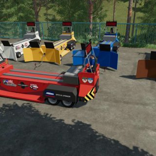 Tractor Pulling Sled v1.0 FS22 Mod | Farming Simulator 22 Mod