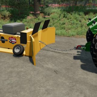 Tractor Pulling Sled v1.0 FS22 Mod | Farming Simulator 22 Mod