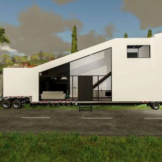 Trailer House V1.0 FS22 Mod | Farming Simulator 22 Mod