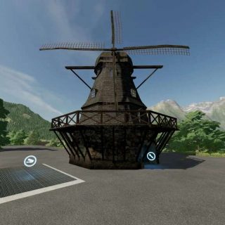 Windmill v1.1 FS22 Mod | Farming Simulator 22 Mod