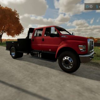 2016 Ford F650 v1.0 FS22 Mod | Farming Simulator 22 Mod