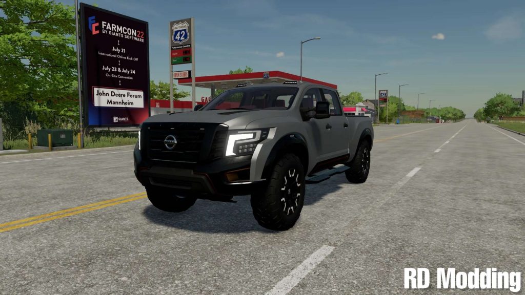2017 Nissan Titan Warrior By RD Modding v1.0 FS22 Mod | Farming ...