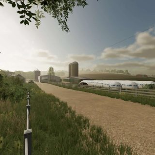 60' Feed Storage Bag v1.0 FS22 Mod | Farming Simulator 22 Mod