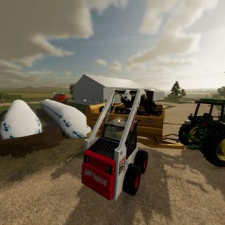 60' Feed Storage Bag v1.0 FS22 Mod | Farming Simulator 22 Mod