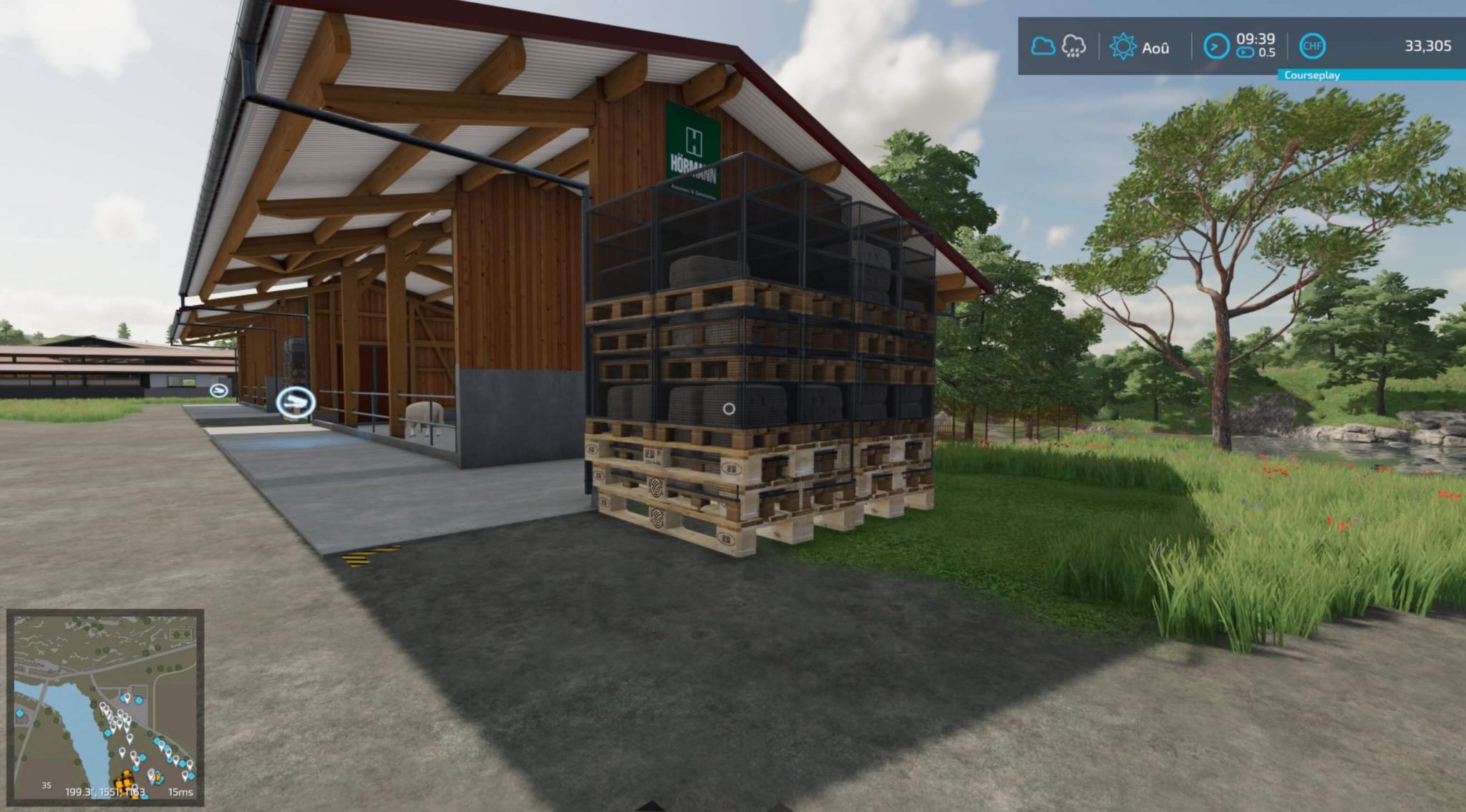 Pallet Loader V1.0 FS22 Mod | Farming Simulator 22 Mod