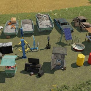 Additional Decoration Package v1.0.0.1 FS22 Mod | Farming Simulator 22 Mod