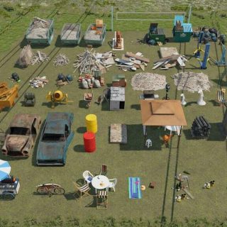 Additional Decoration Package v1.0.0.1 FS22 Mod | Farming Simulator 22 Mod