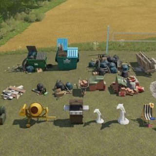 Additional Decoration Package v1.0.0.1 FS22 Mod | Farming Simulator 22 Mod