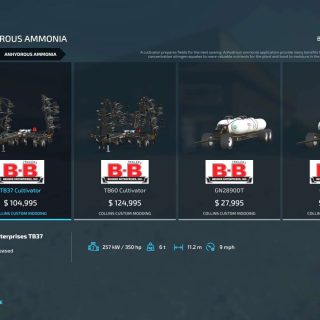 Anhydrous Ammonia Pack v1.1 FS22 Mod | Farming Simulator 22 Mod