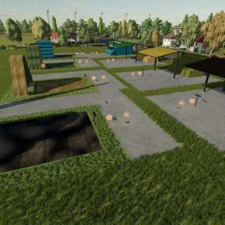 Bale Storages v1.3 FS22 Mod | Farming Simulator 22 Mod