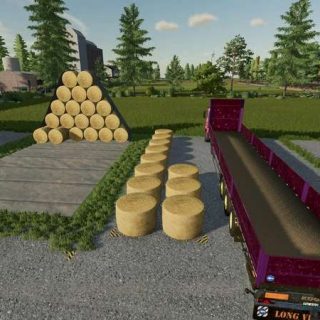 Bale Storages v1.3 FS22 Mod | Farming Simulator 22 Mod