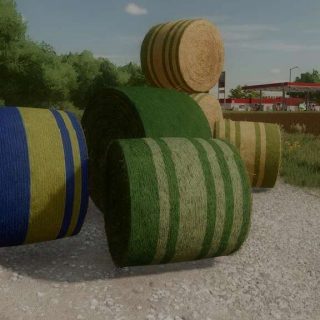 Bale Texture Changer v1.0 FS22 Mod | Farming Simulator 22 Mod