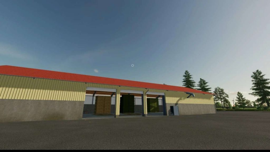 Bale warehouse v1.0 FS22 Mod | Farming Simulator 22 Mod