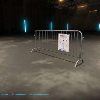 Barrieres foraine v1.0 FS22 Mod | Farming Simulator 22 Mod