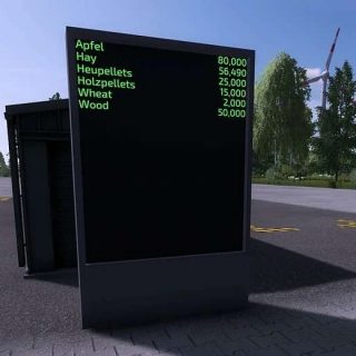 Big Digital Display v0.2 FS22 Mod | Farming Simulator 22 Mod