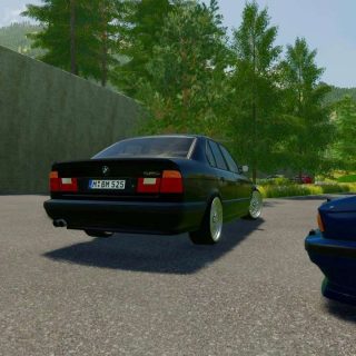 BMW Series 5 E34 v1.0 FS22 Mod | Farming Simulator 22 Mod