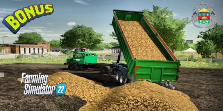 C280 tractor of semi v1.0 FS22 Mod | Farming Simulator 22 Mod