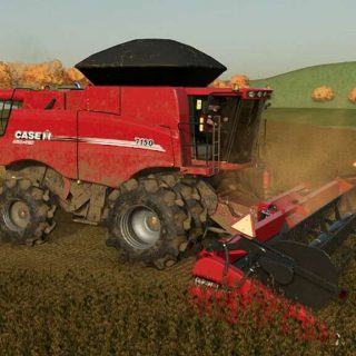 Case IH 7150 Rice Version v1.0.0.1 FS22 Mod | Farming Simulator 22 Mod
