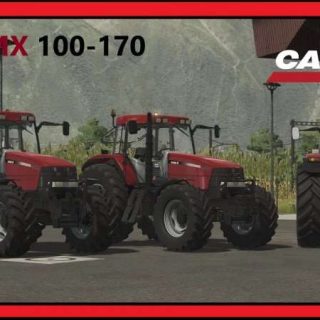 CASE IH MX 100-170 PACK v1.0 FS22 Mod | Farming Simulator 22 Mod