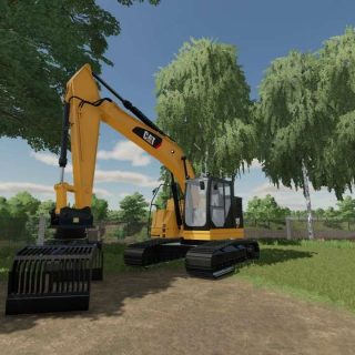 CAT 325F v1.0 FS22 Mod | Farming Simulator 22 Mod
