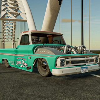 Chevrolet C10 1966 V1.0 FS22 Mod | Farming Simulator 22 Mod