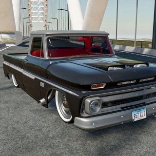 Chevrolet C10 1966 V1.0 FS22 Mod | Farming Simulator 22 Mod