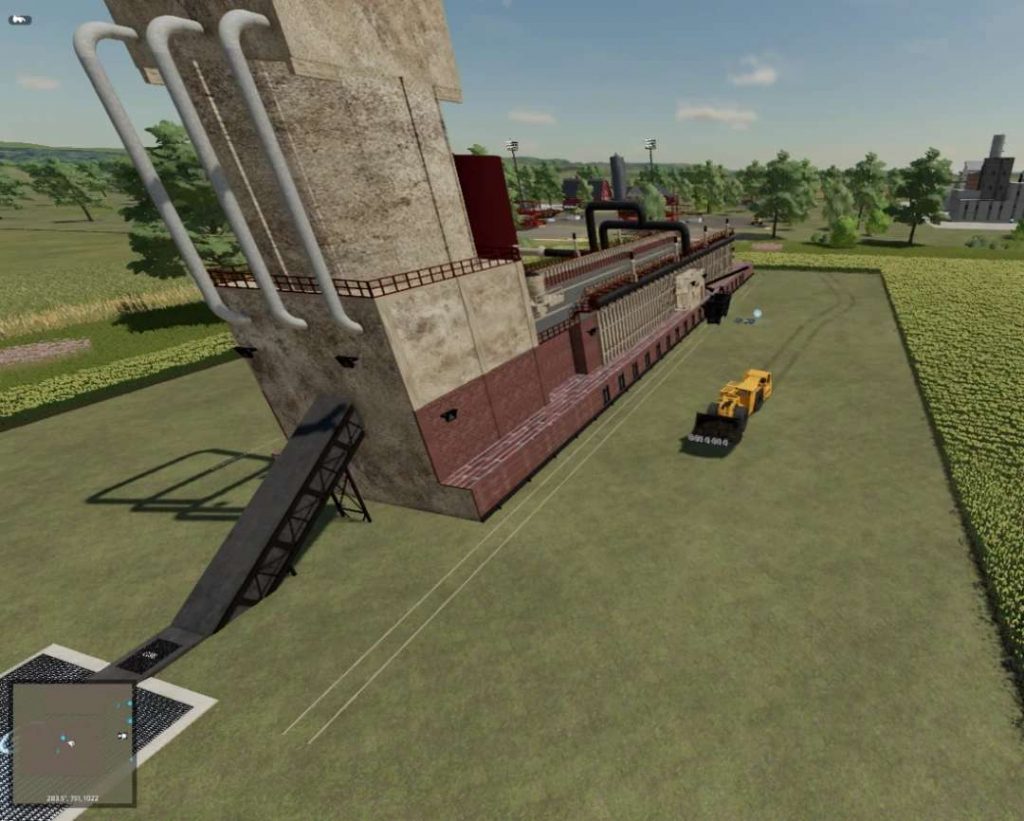 CokeCoal Factory all maps v1.0 FS22 Mod | Farming Simulator 22 Mod