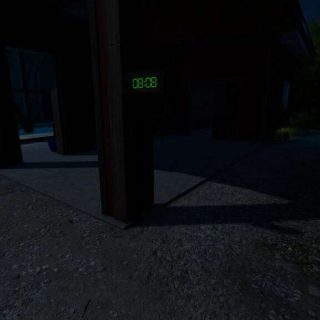 Digital Clock v1.0 FS22 Mod | Farming Simulator 22 Mod