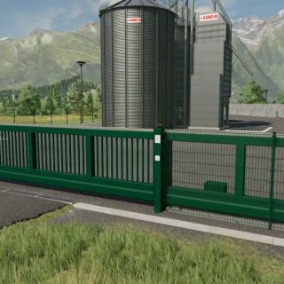 Double Rod Mat Fence Pack v1.0 FS22 Mod | Farming Simulator 22 Mod