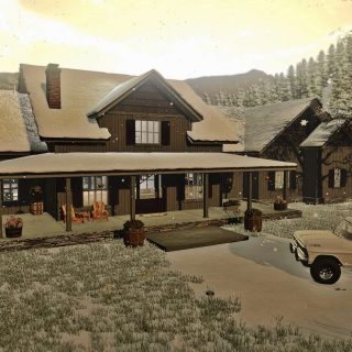 EMR Farmhouse v1.0 FS22 Mod | Farming Simulator 22 Mod