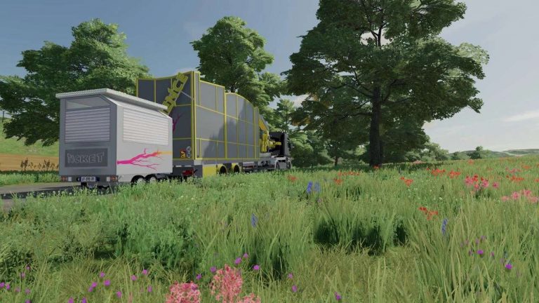 Fairground Experience Mod v1.0 FS22 Mod | Farming Simulator 22 Mod