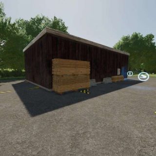 Farm Sawmill v1.0 FS22 Mod | Farming Simulator 22 Mod