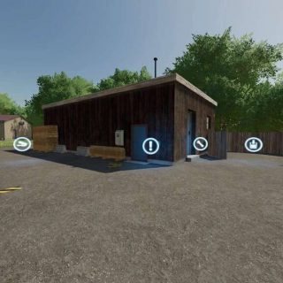 Farm Sawmill v1.0 FS22 Mod | Farming Simulator 22 Mod
