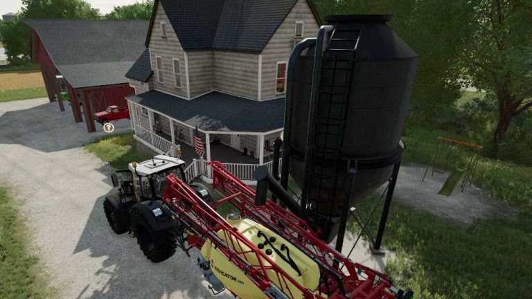 Fieldwork Fill Station v1.0 FS22 Mod | Farming Simulator 22 Mod