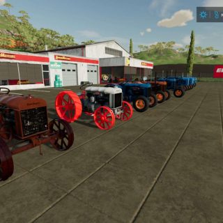 Fordson Tractor Pack V1.0 FS22 Mod | Farming Simulator 22 Mod