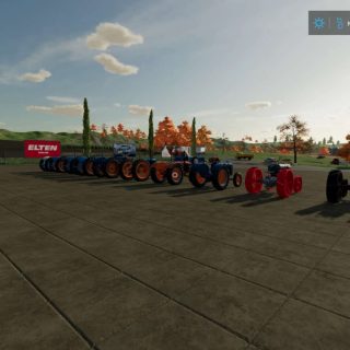 Fordson Tractor Pack V1.0 FS22 Mod | Farming Simulator 22 Mod