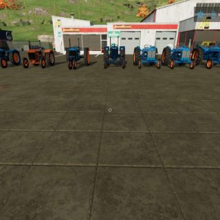 Fordson Tractor Pack V1.0 FS22 Mod | Farming Simulator 22 Mod