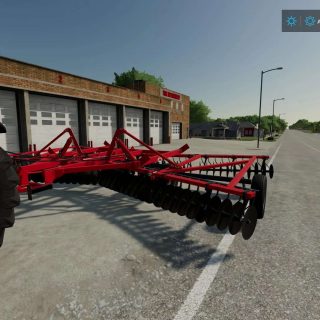 CASE IH 580 DISK CULTIVATOR V1.0 FS22 Mod | Farming Simulator 22 Mod