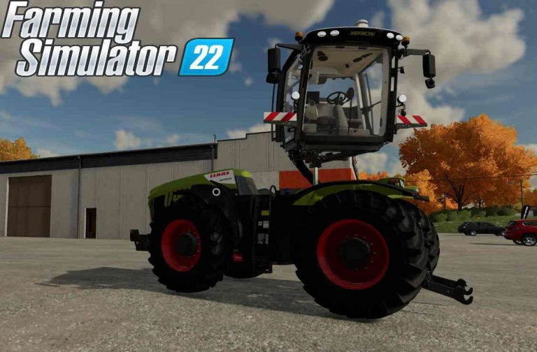 Claas Xerion 5000 v1.0 FS22 Mod | Farming Simulator 22 Mod
