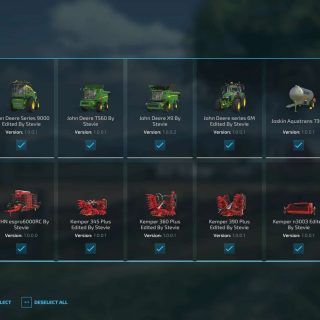 Full Mod List Pack By Stevie FS22 Mod | Farming Simulator 22 Mod