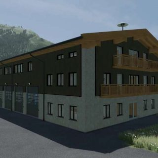 German Fire Station v1.0 FS22 Mod | Farming Simulator 22 Mod