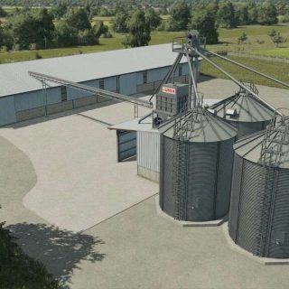 Grain Complex v1.0 FS22 Mod | Farming Simulator 22 Mod