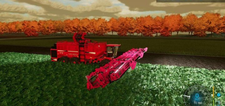 New Idea Uni Harvester Pack v1.0 FS22 - Farming Simulator 22 Mod | FS22 mod