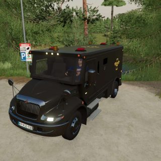 International Durastar Armored Truck & Money Bag v1.0 FS22 Mod ...