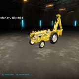 International Harvester 340 Utility Backhoe V1.0 FS22 Mod | Farming ...