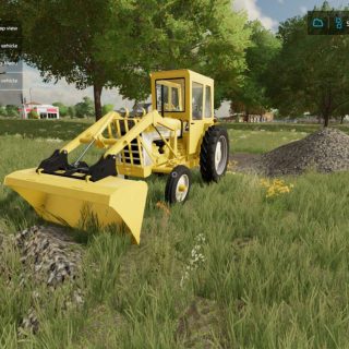 International Harvester 340 Utility Backhoe V1.0 FS22 Mod | Farming ...