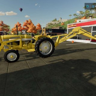 International Harvester 340 Utility Backhoe V1.0 FS22 Mod | Farming ...